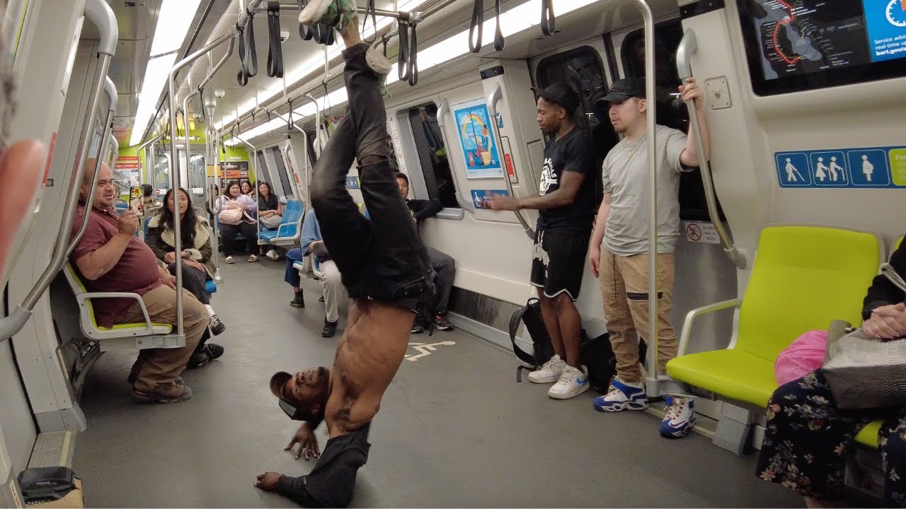 [4K] What's it like to ride BART Train at night in San Francisco? - YouTube