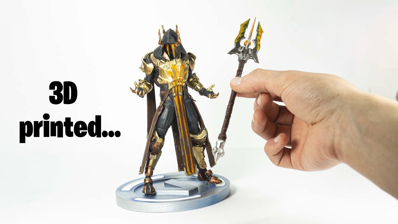 Fortnite Ice King - 3D printed - YouTube