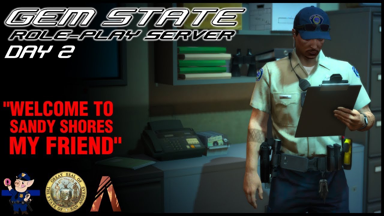 Gem State Roleplay | Tazed and Confused | Day 2 On-Duty - YouTube