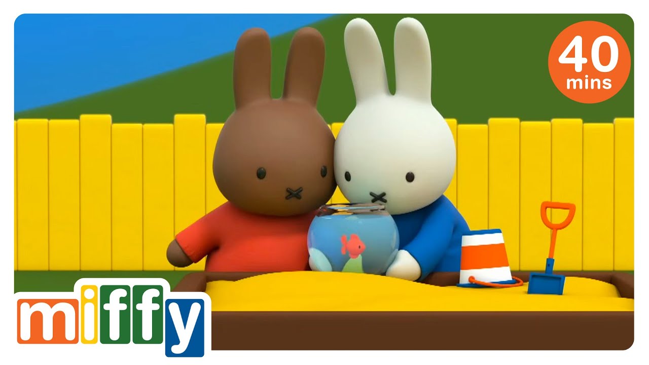 Miffy finds a Fish | Miffy | Cartoons for kids - YouTube