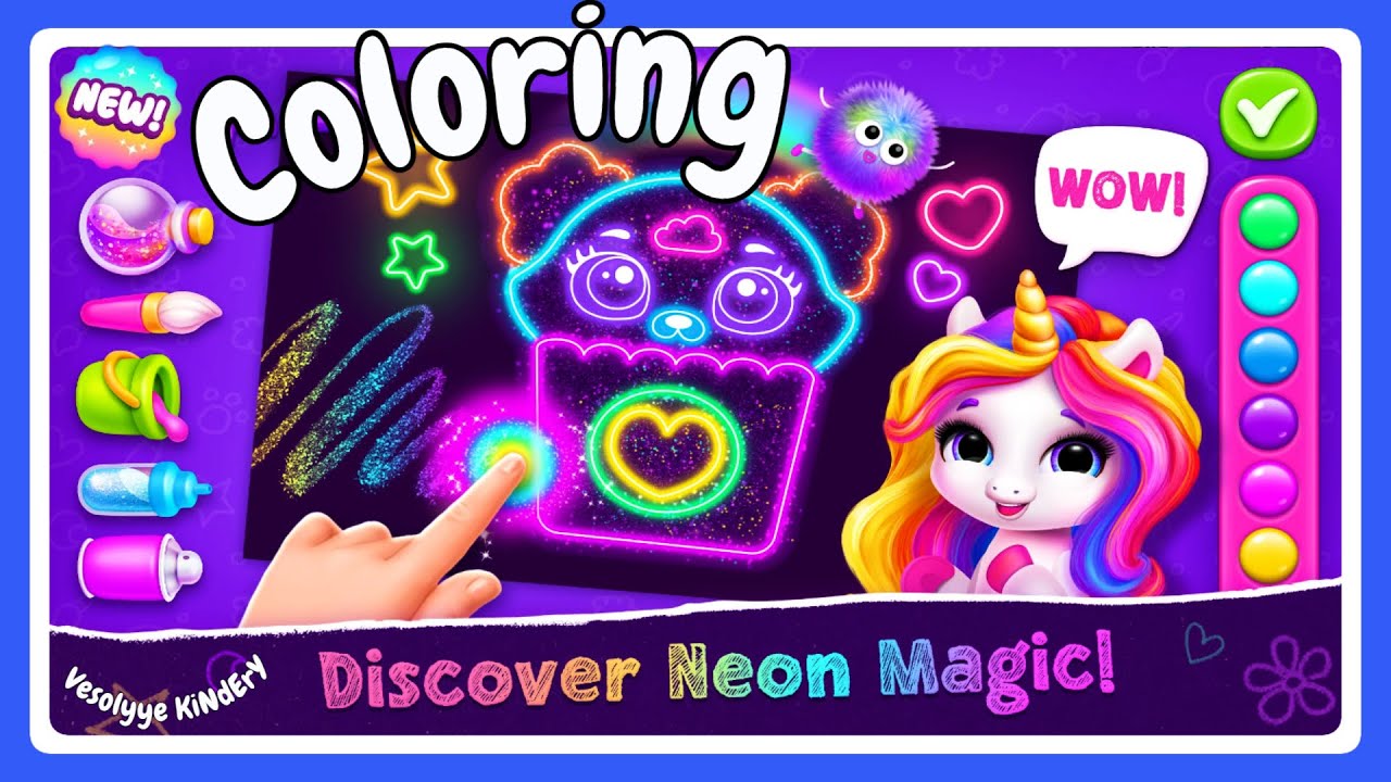 Princesses 👸👑️ Tuto Coloring Club 🎨️ @VesolyyeKiNdErY - YouTube
