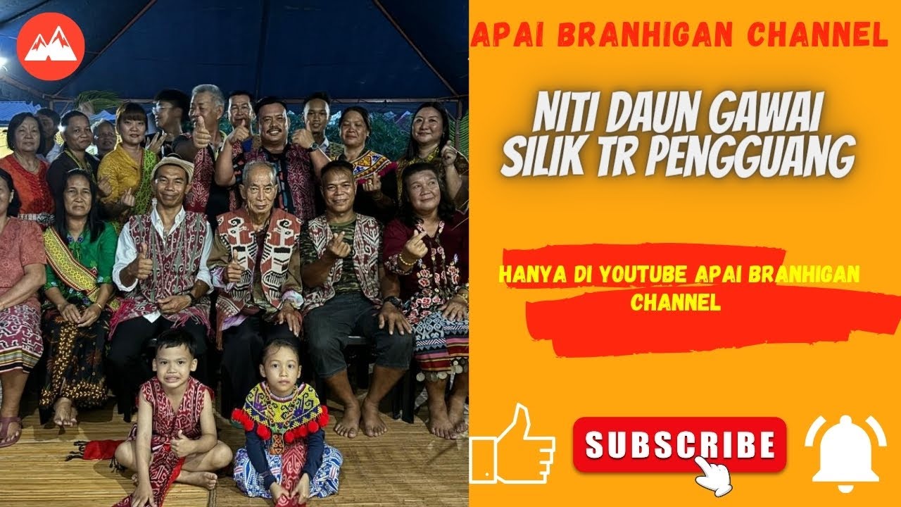 Niti Daun Gawai Silik TR Penguang #gawaidayak - YouTube