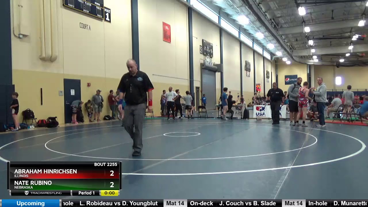 Cadet Men 100 Abraham Hinrichsen Illinois Vs Nate Rubino Nebraska - YouTube
