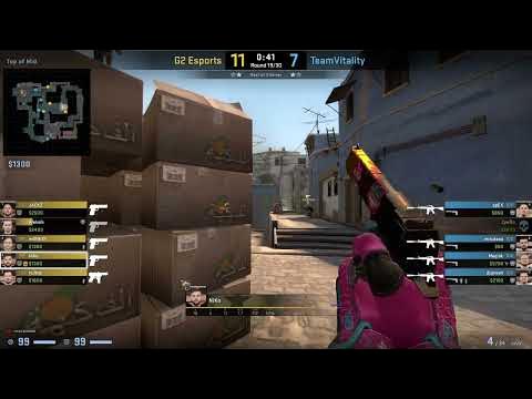 CS:GO POV Demo G2 NiKo (24/15) vs Vitality (de_mirage) @ BLAST Premier Spring Final 2022 - YouTube