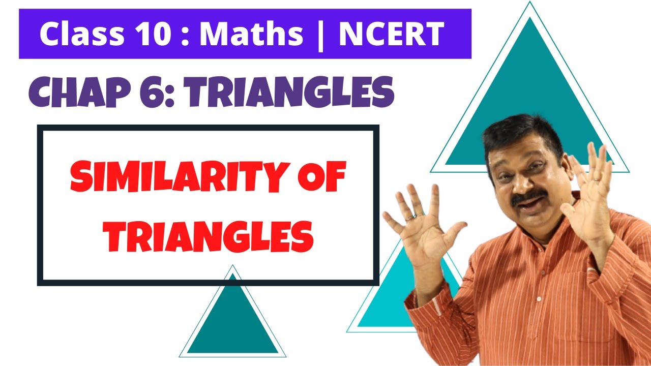 10th Maths NCERT Triangles , Criteria for the similarity of triangles ...