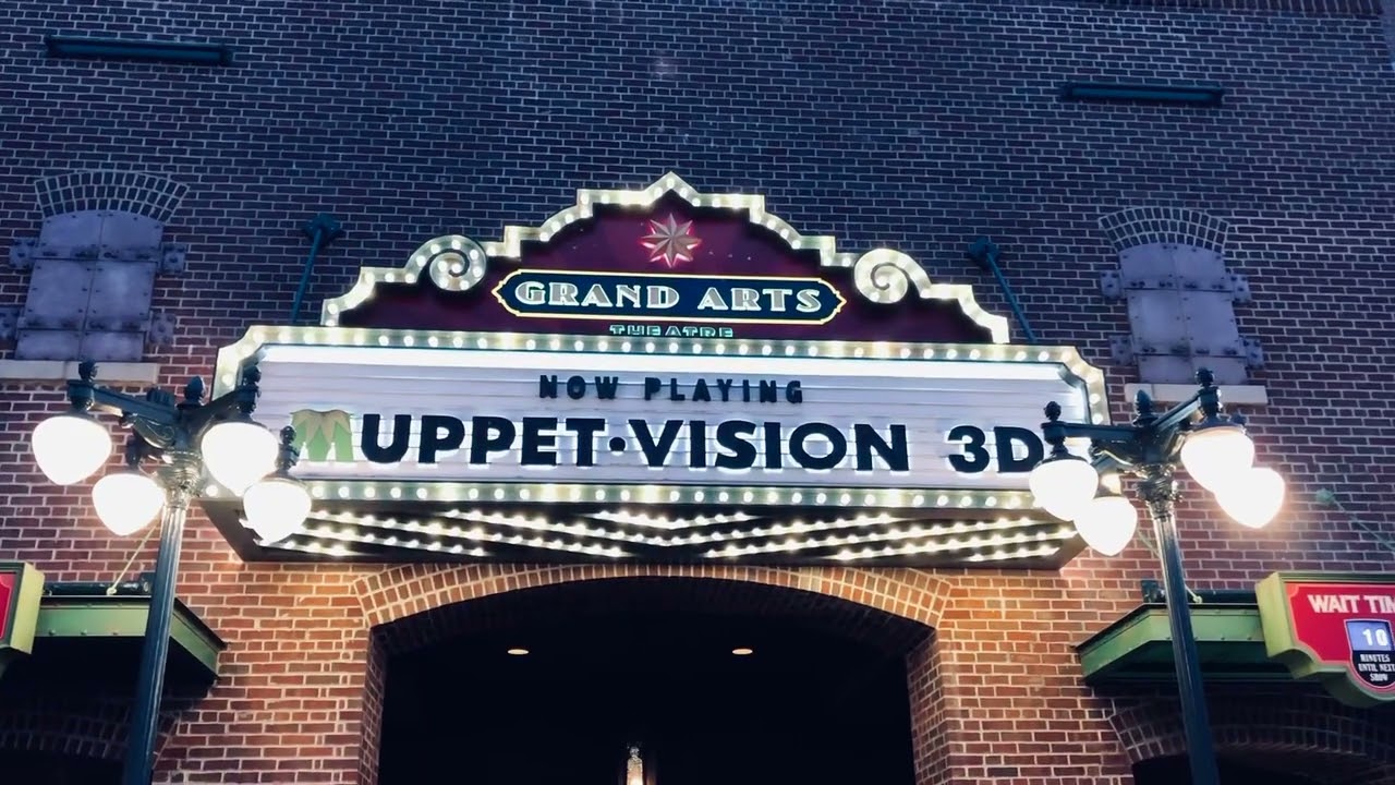 Muppet vision 3D sign - YouTube