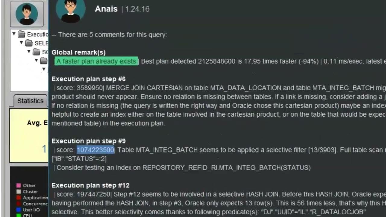 Oracle SQL tuning assistant in one click - YouTube