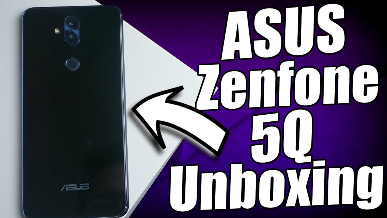 Asus Zenfone 5Q Unboxing & First Impressions - YouTube