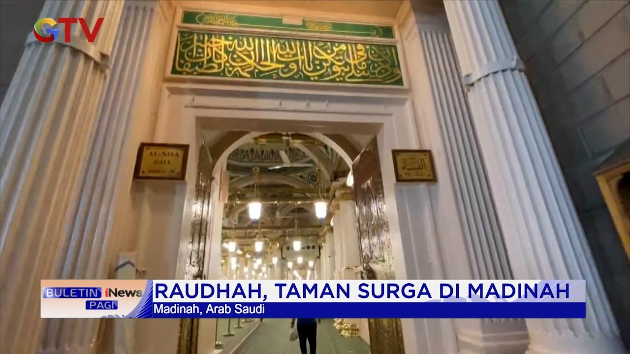 Jemaah Calon Haji Ziarah ke Raudah, Taman Surga di Madinah # ...