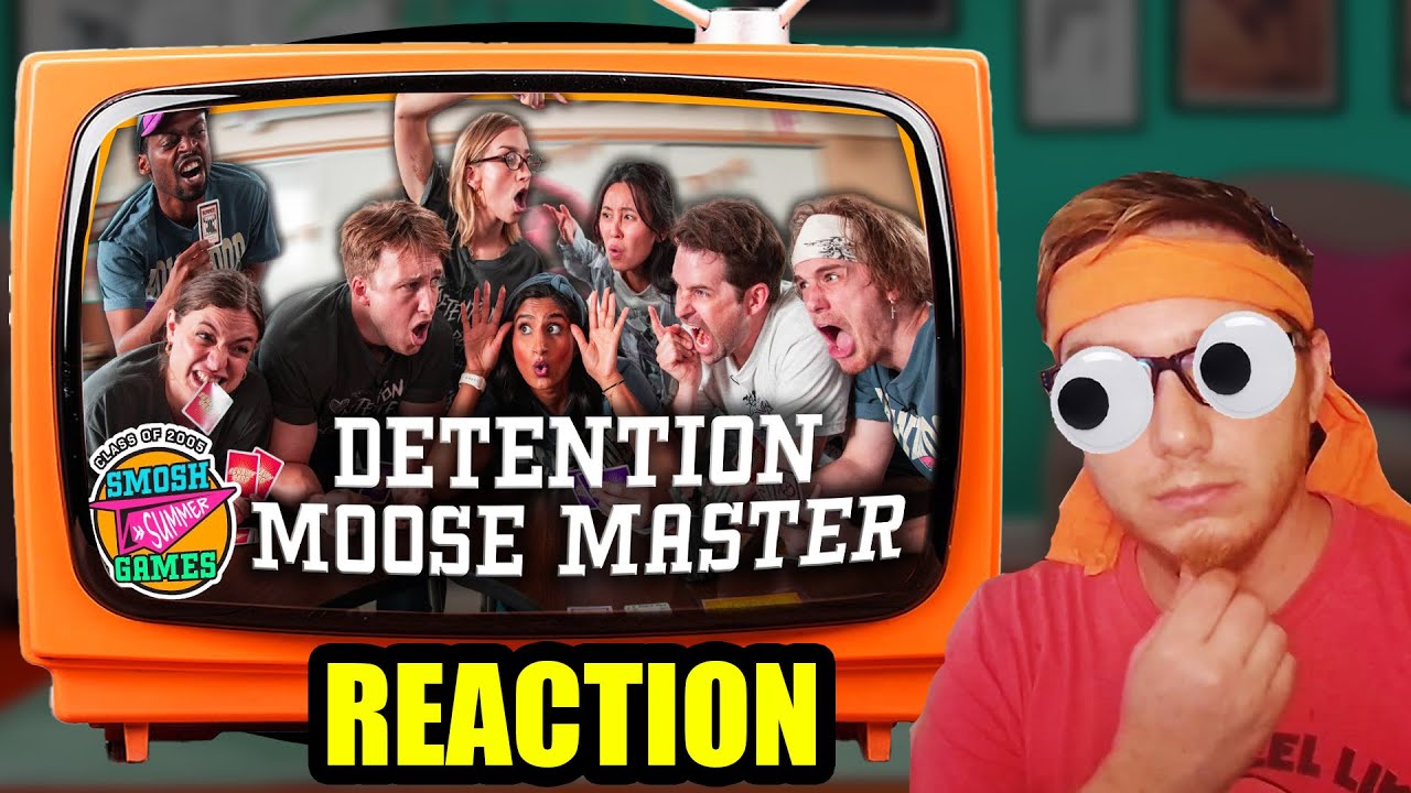 Reacting to Moose Master - Smosh Summer Games 2025 - YouTube