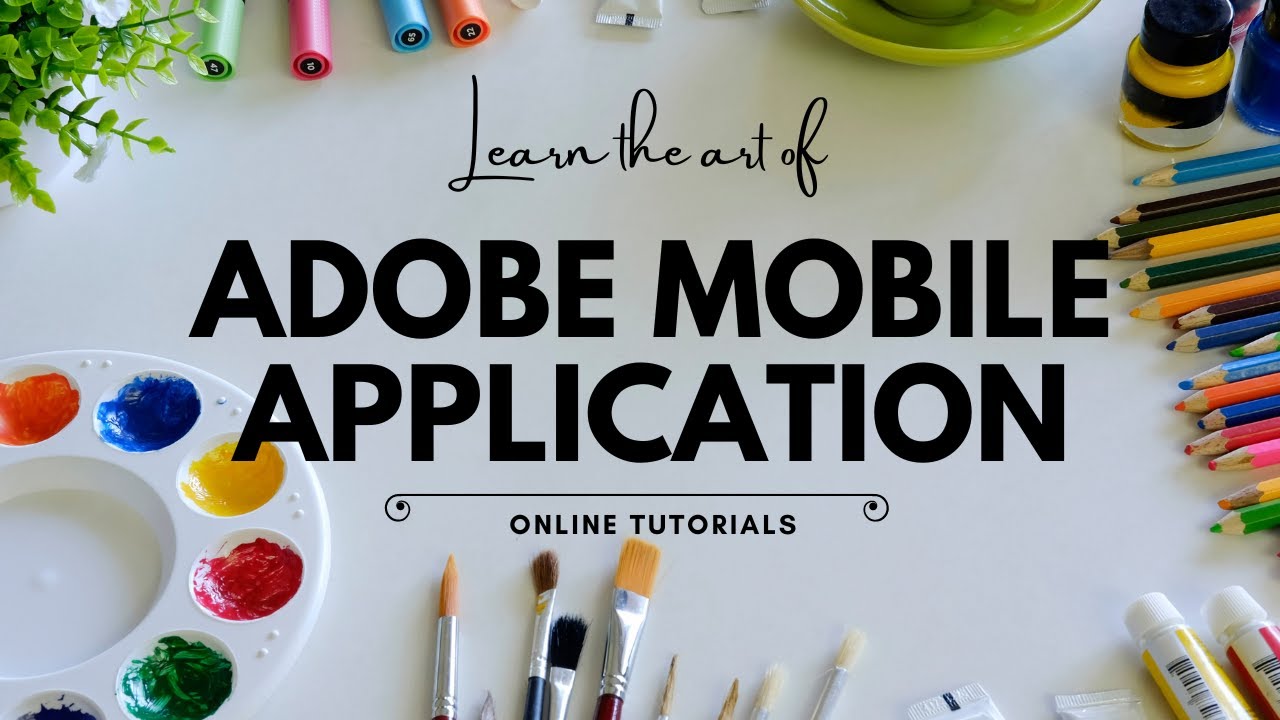 How to use Adobe Mobile Application by Sir Rollan Banez - YouTube