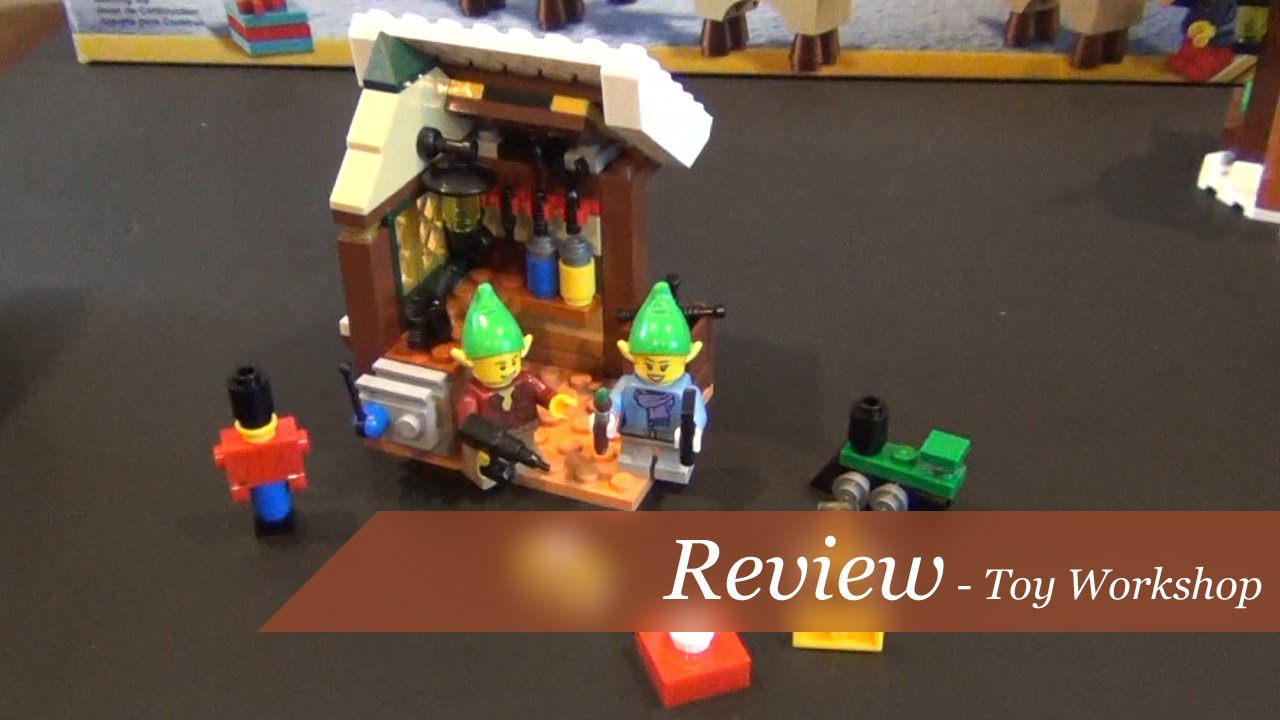 Review - Lego Creator Toy Workshop - Limited Edition Set #40106 - YouTube