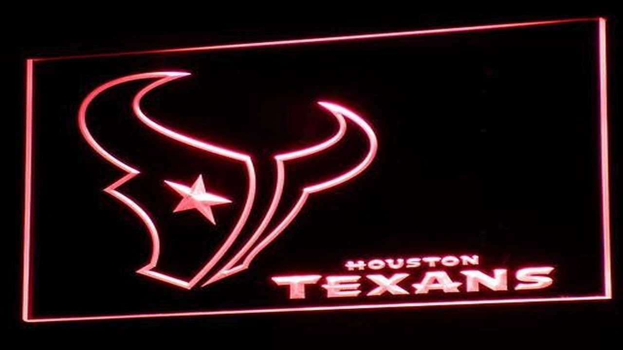 Houston Texans Logo LED Neon Sign - YouTube