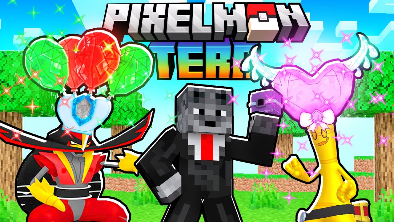 RECEBI o PODER SECRETO do TERAPAGOS em PIXELMON TERA no MINECRAFT - YouTube