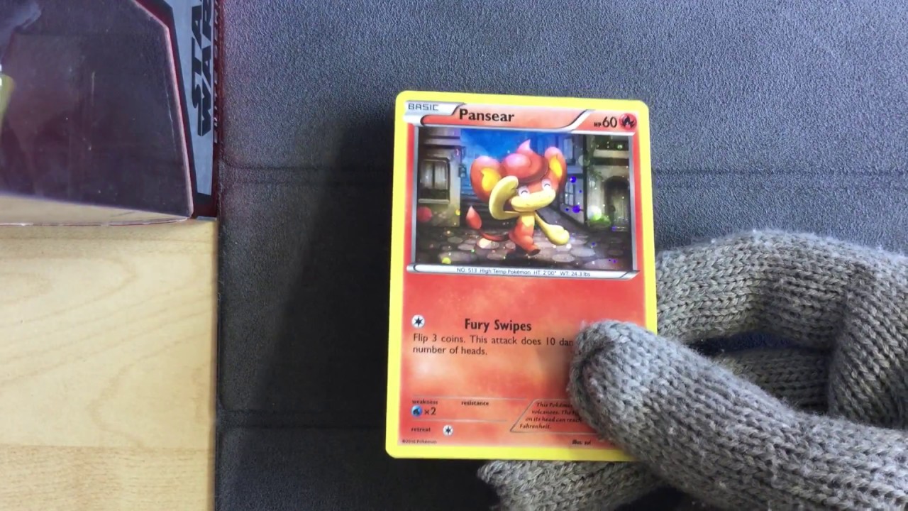 Pansear XY131 - Pokemon XY Promo Card - YouTube