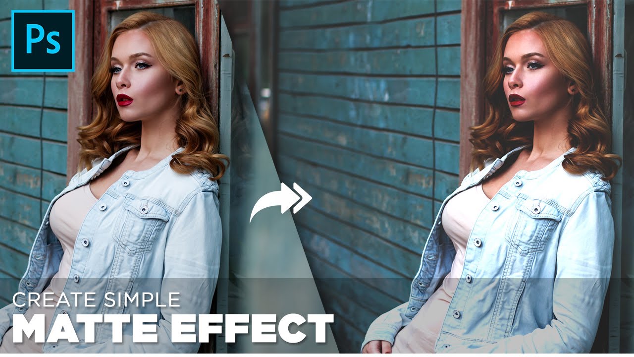 Create a Stunning Matte Effect in Photoshop CC – Simple Step-by-Step ...