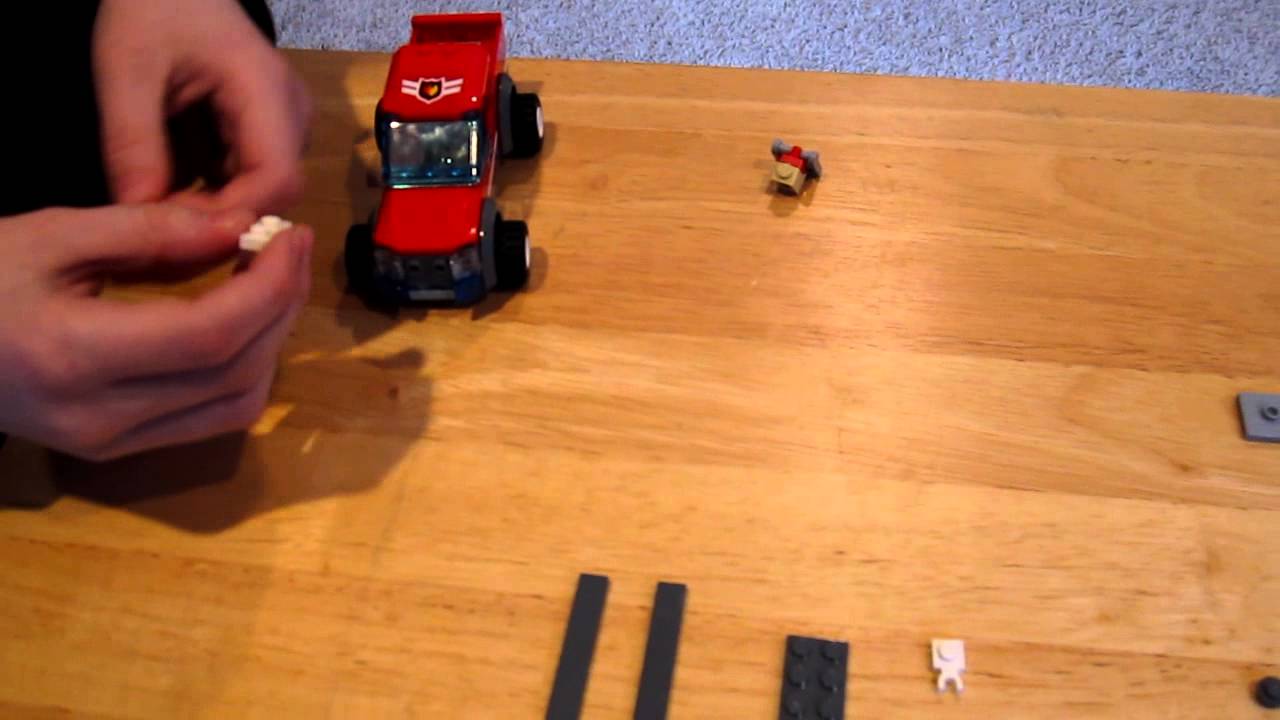 How to Make a Lego Front Snow Plow - YouTube