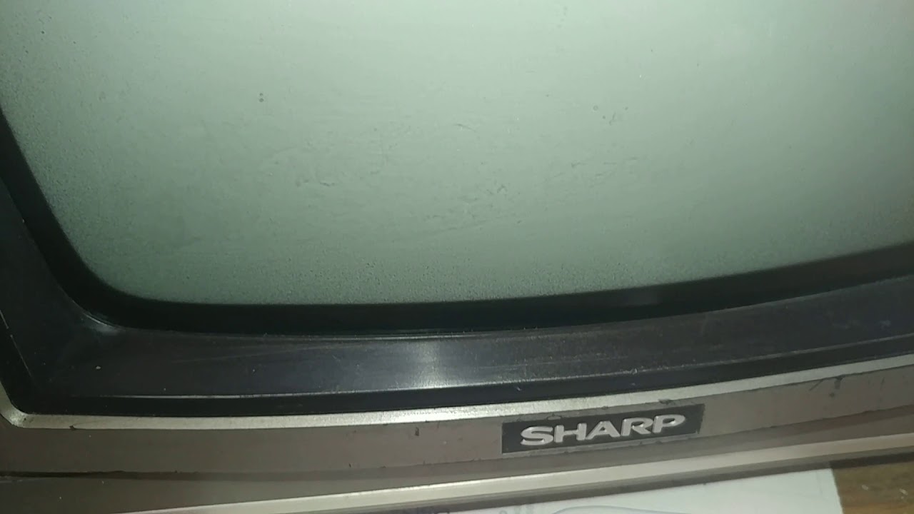 Sharp 10P-35 TV boombox - YouTube