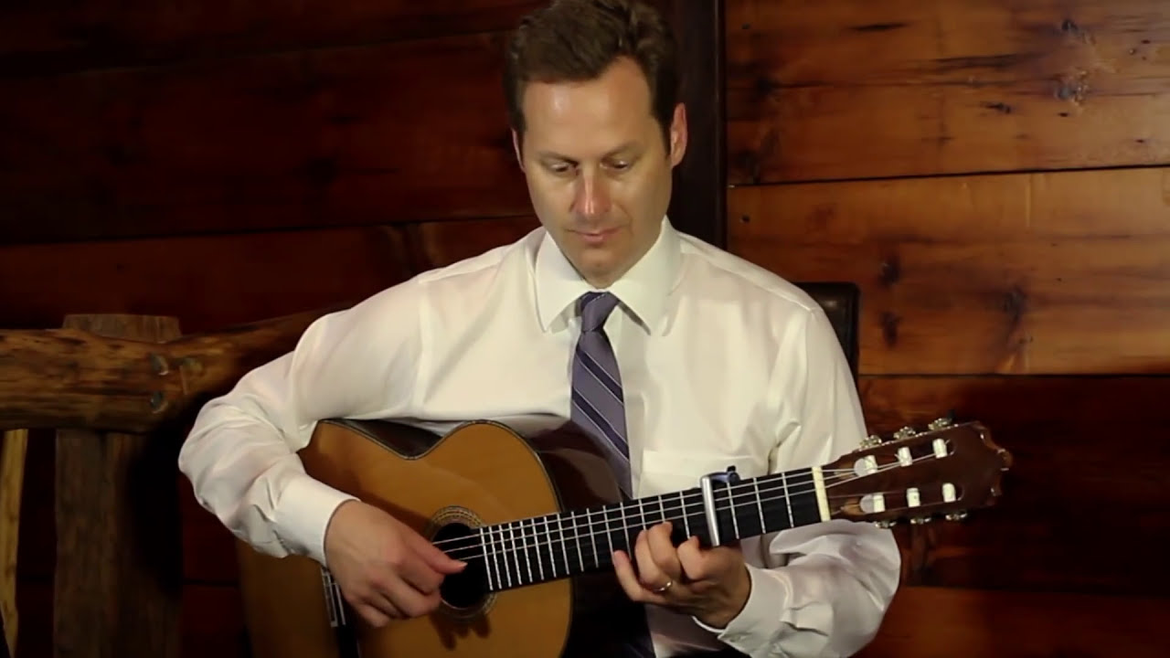 Gavotte I & II (Bach) guitar transcription by Pete Smyser - YouTube