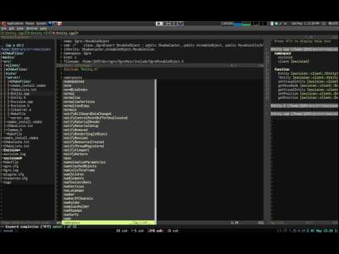 Vim + snipMate + OmniCppComplete - YouTube