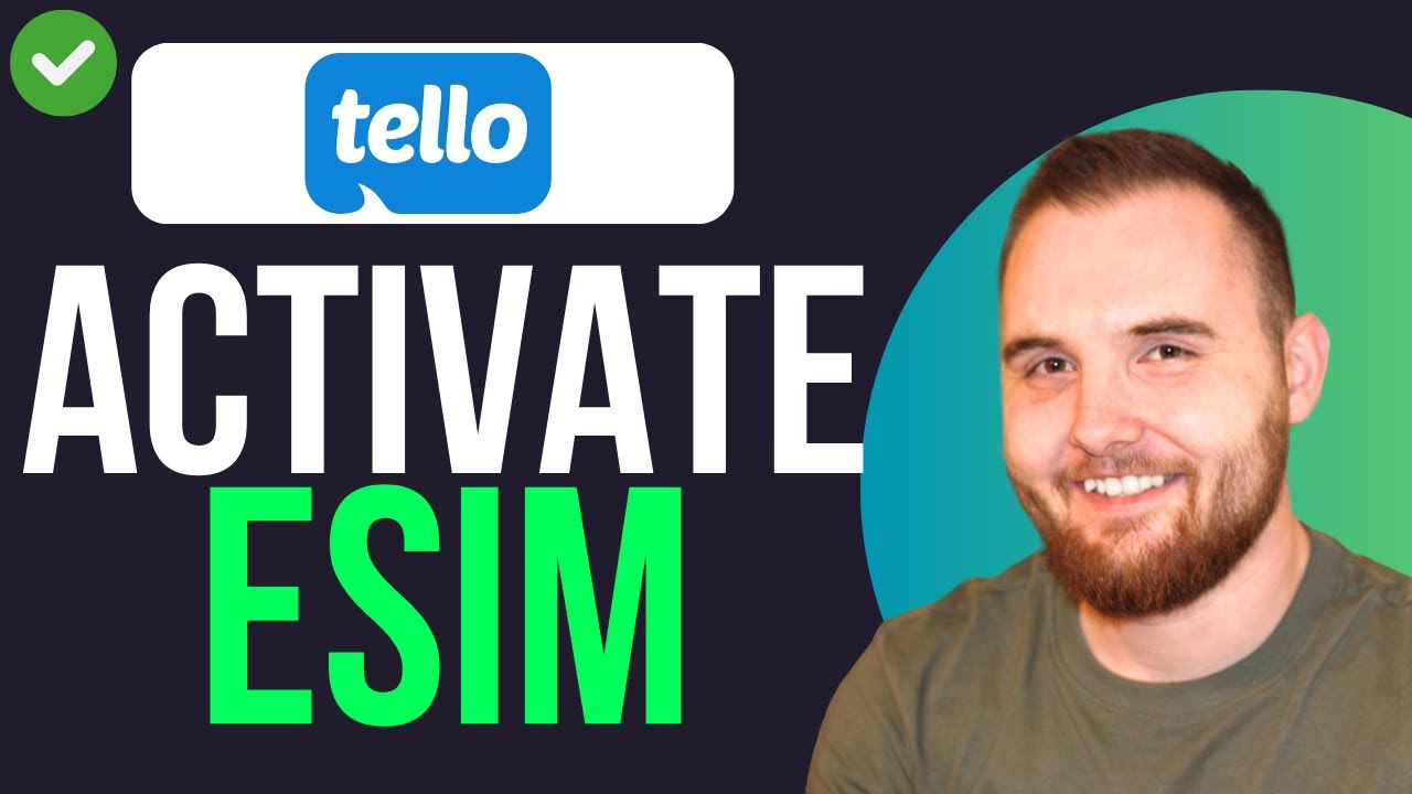 How To Activate Tello ESIM (QUICK GUDIE) - YouTube