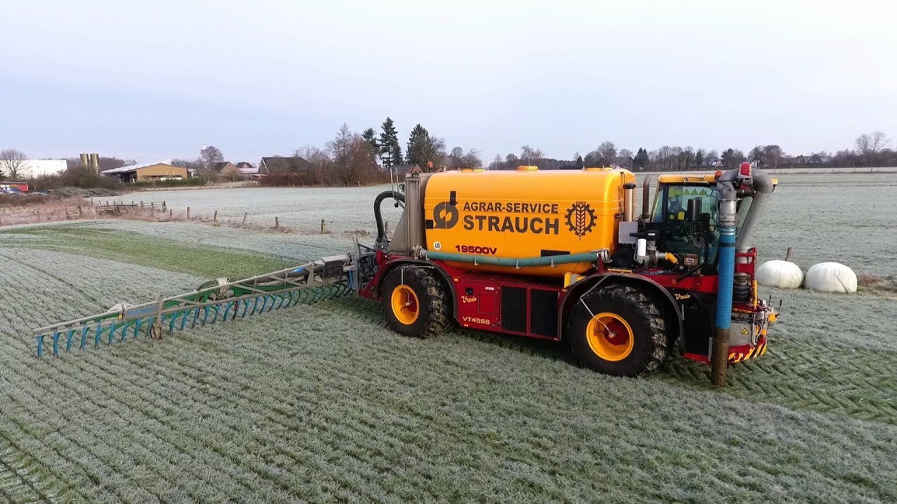 Vredo VT 4556 19500V Agrar-service Strauch in de mest 2019 - YouTube