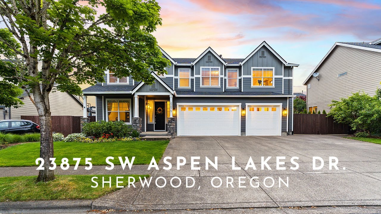 Just Listed - 23875 SW Aspen Lakes Dr., Sherwood - YouTube