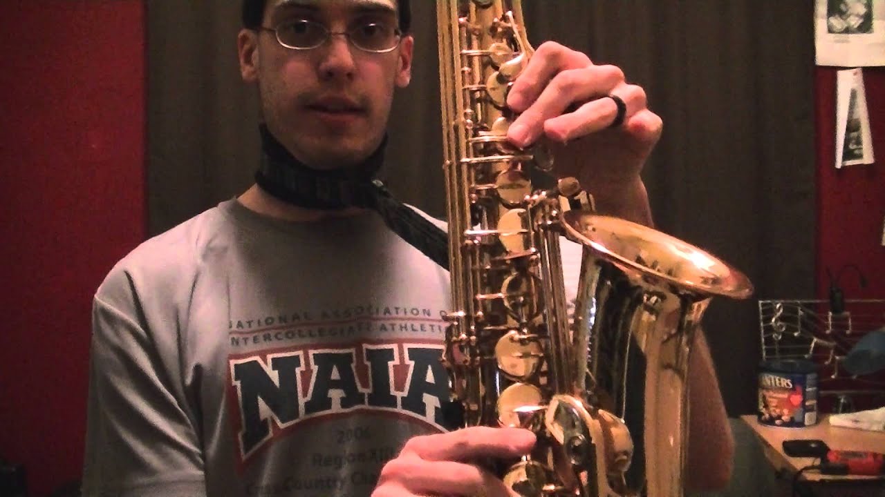 F scale for saxophone - YouTube