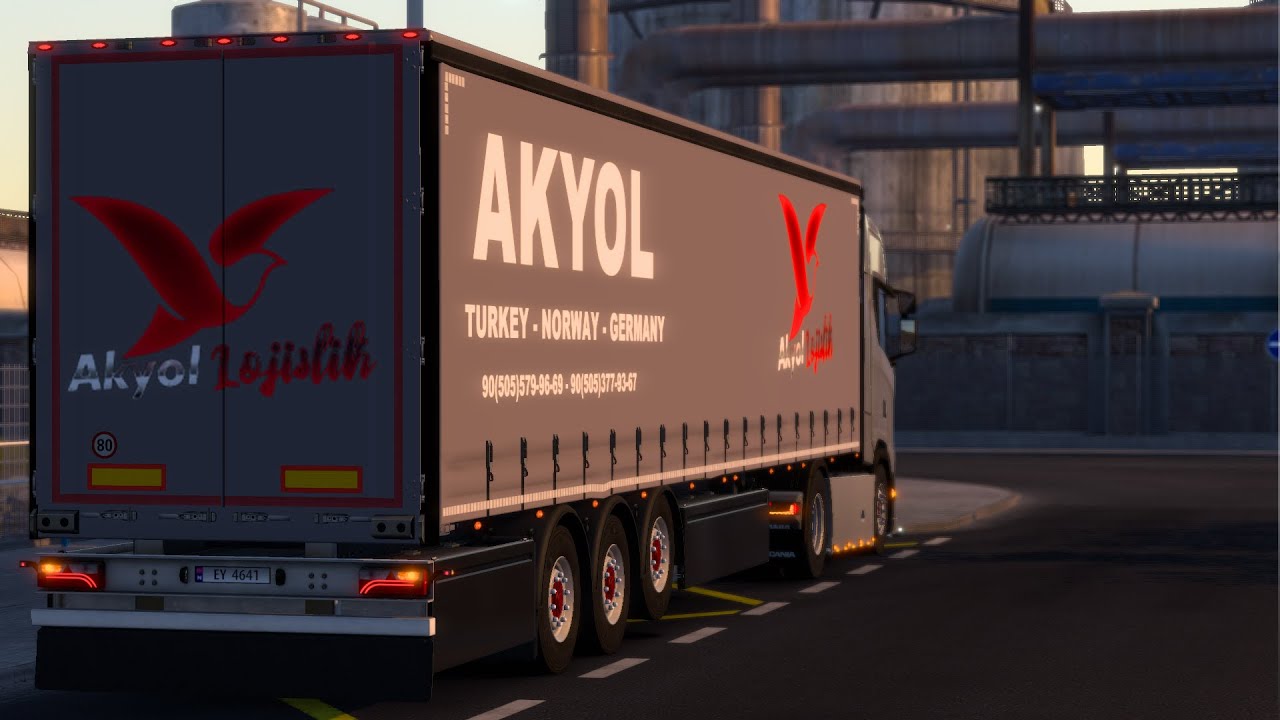 SİM 1 TRAFİK ÇOK FENA ETS2 !dc !bagış - YouTube