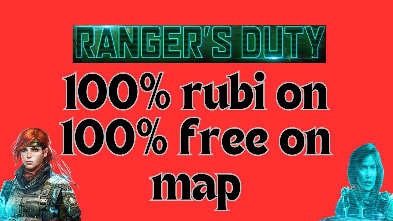 war commander rangers duty event 100% rubi on 100% free on map - YouTube