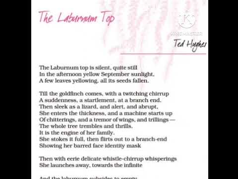 The Laburnum Top Poem class-11 - YouTube