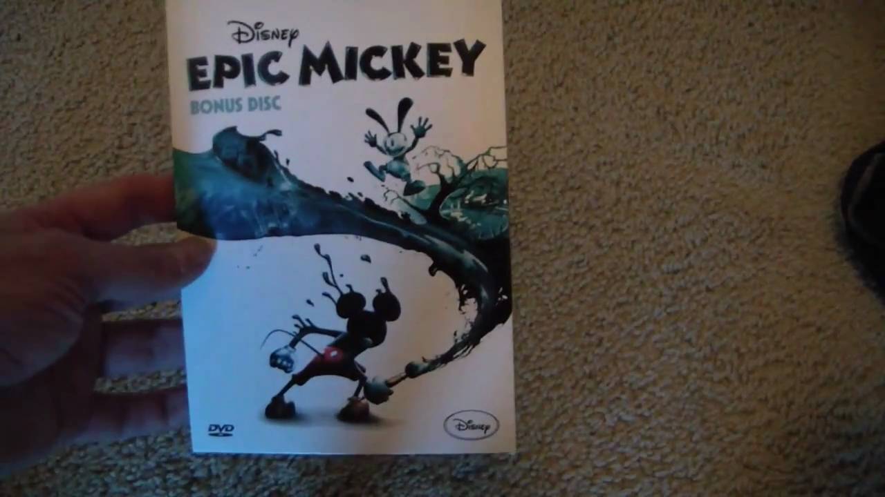 Disney Epic Mickey Bonus DVD Revised - YouTube