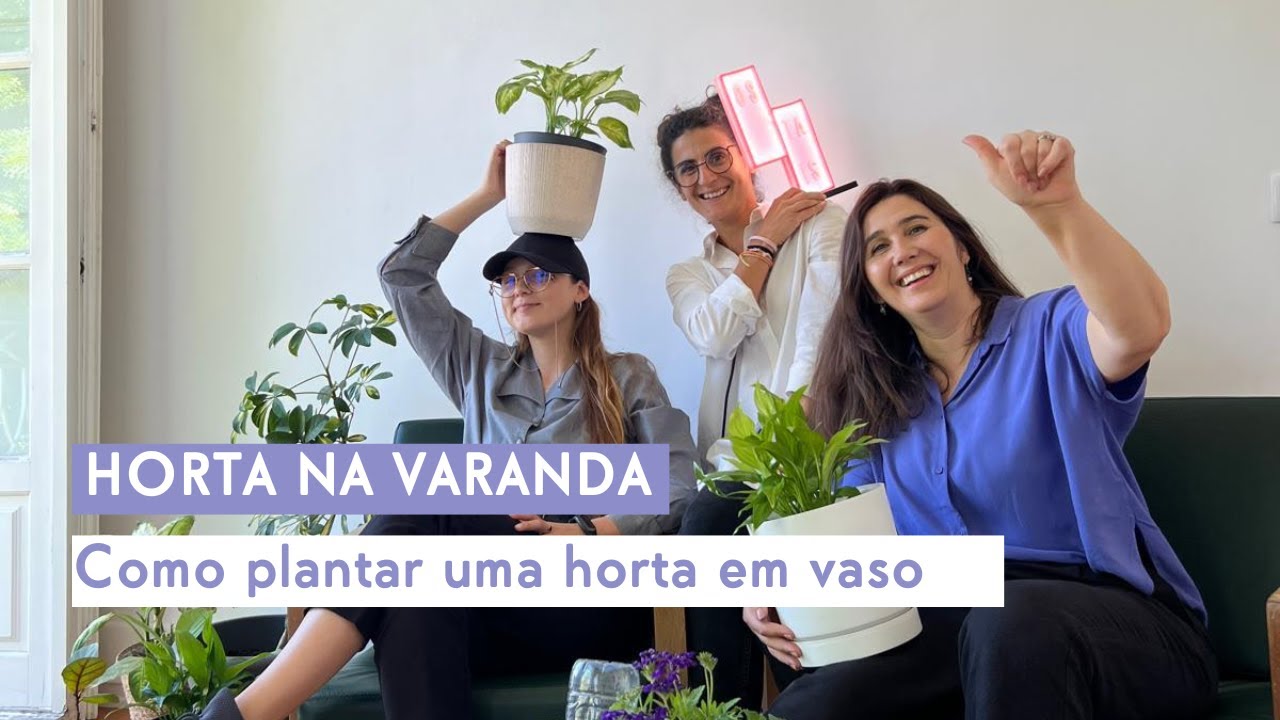 Horta na Varanda - YouTube