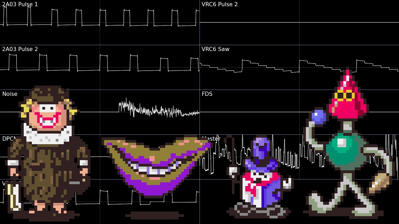 Earthbound - Battle Against a Weird Opponent [2A03+VRC6+FDS ...