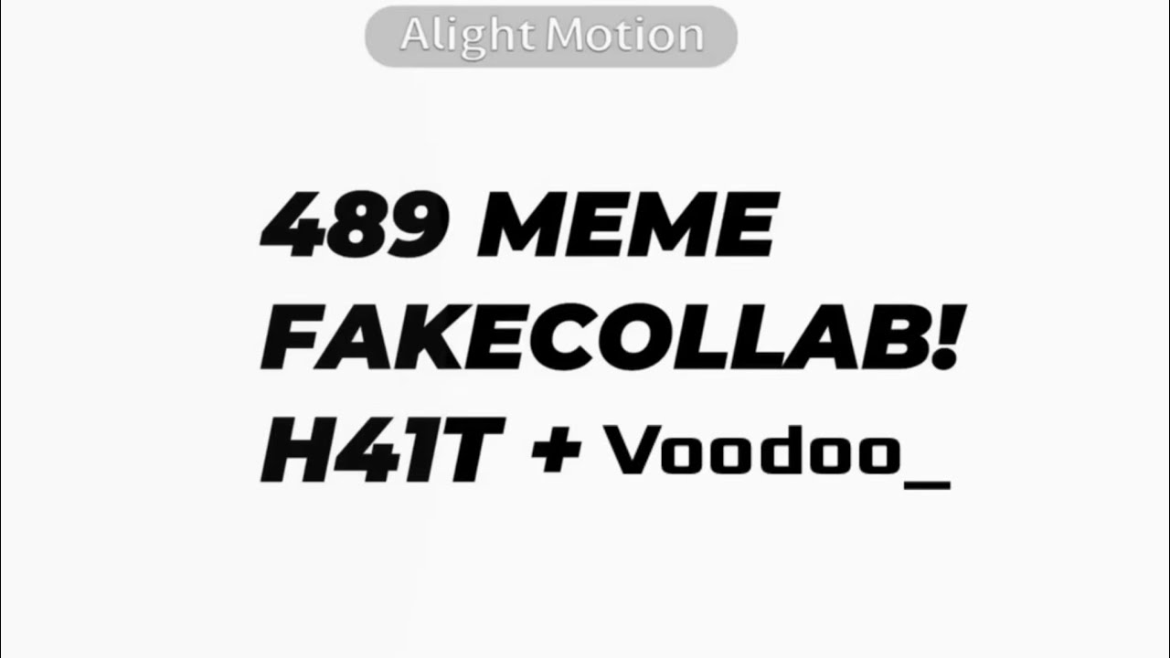 489 || Animation meme || Fake collab :3 || Reup - YouTube