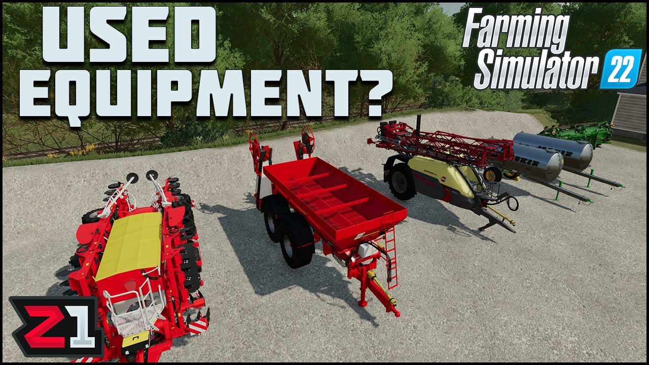 MASSIVE Used Equipment Haul ! Farming Simulator 22 [E8] | Z1 Gaming ...