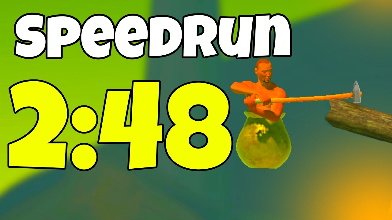 Getting Over It Speedrun 2:48 ( Again ) (Android) - YouTube