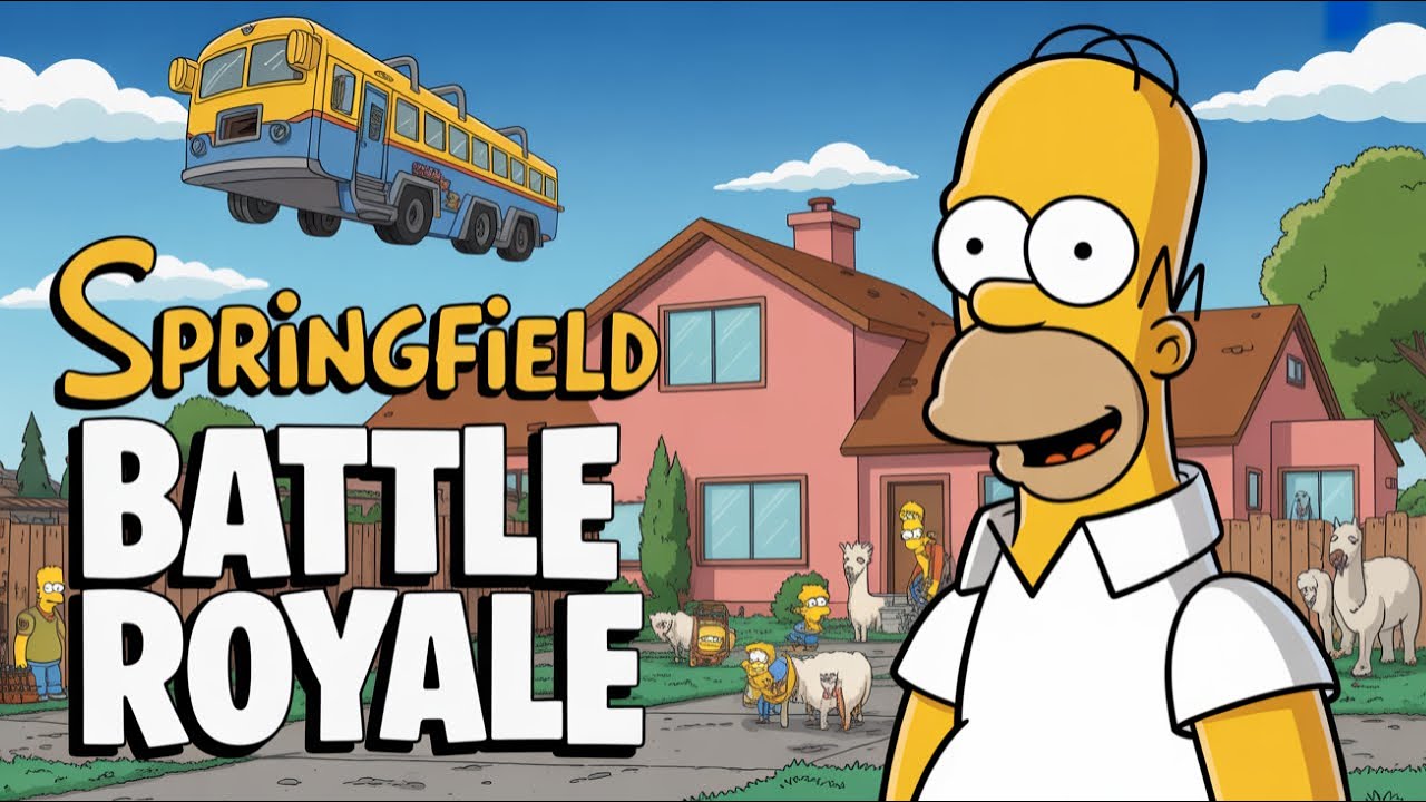 Así se vivió el Evento Final De los simpsons en Fortnite Full HD RTX ...