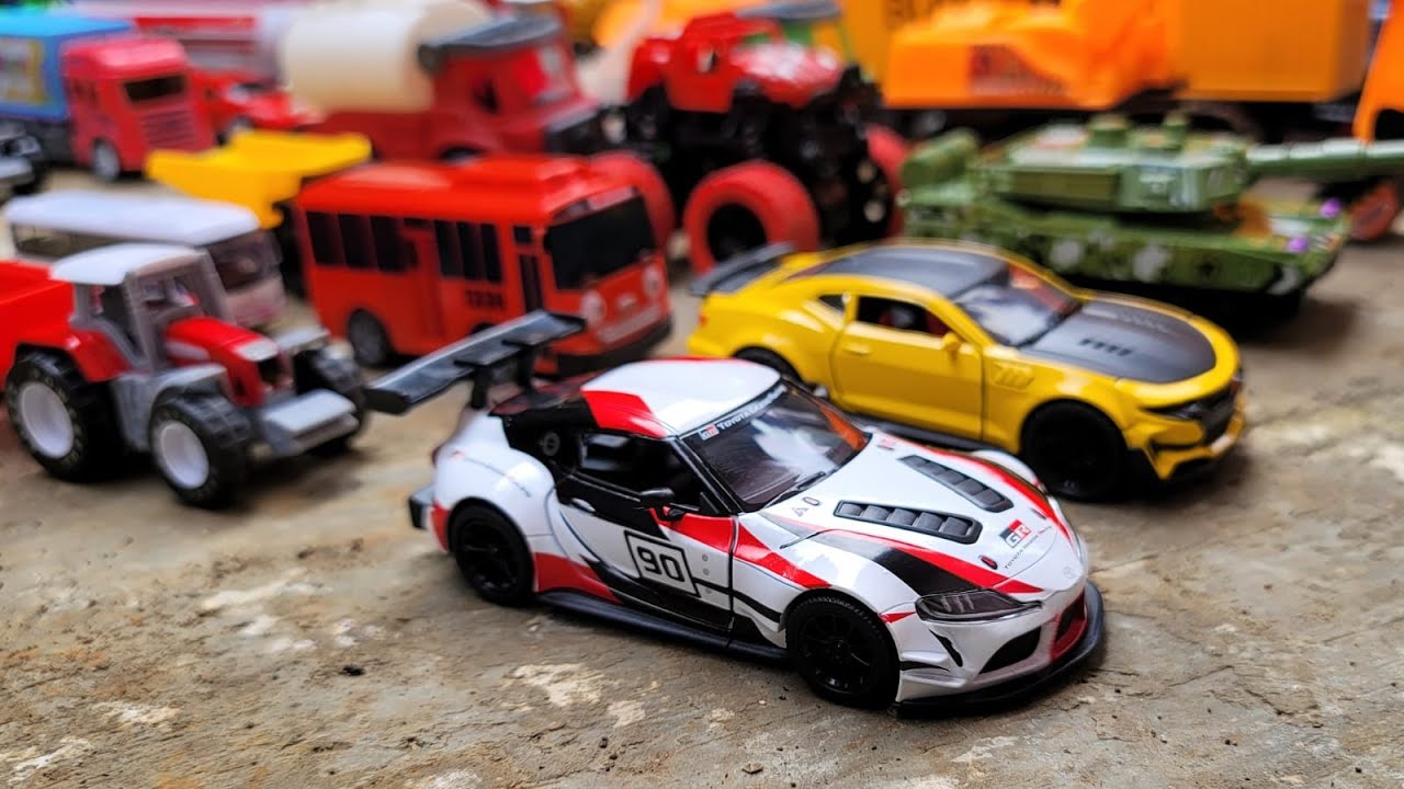 MINIATURE RACING CARS, FARM TRACTORS, BATTLE TANK, MINING CARS, MONSTER ...