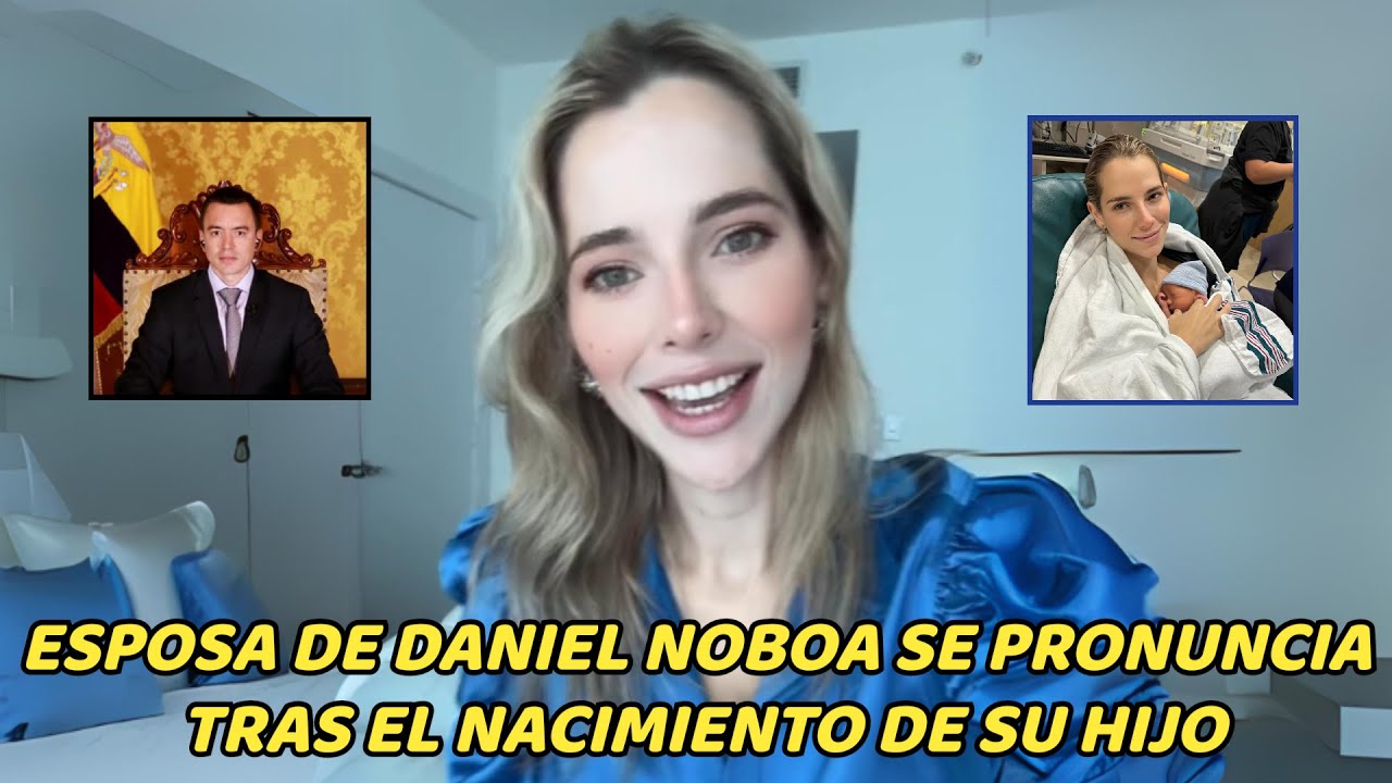 Lavinia Valbonesi, esposa de Daniel Noboa, comparte sus emociones tras ...