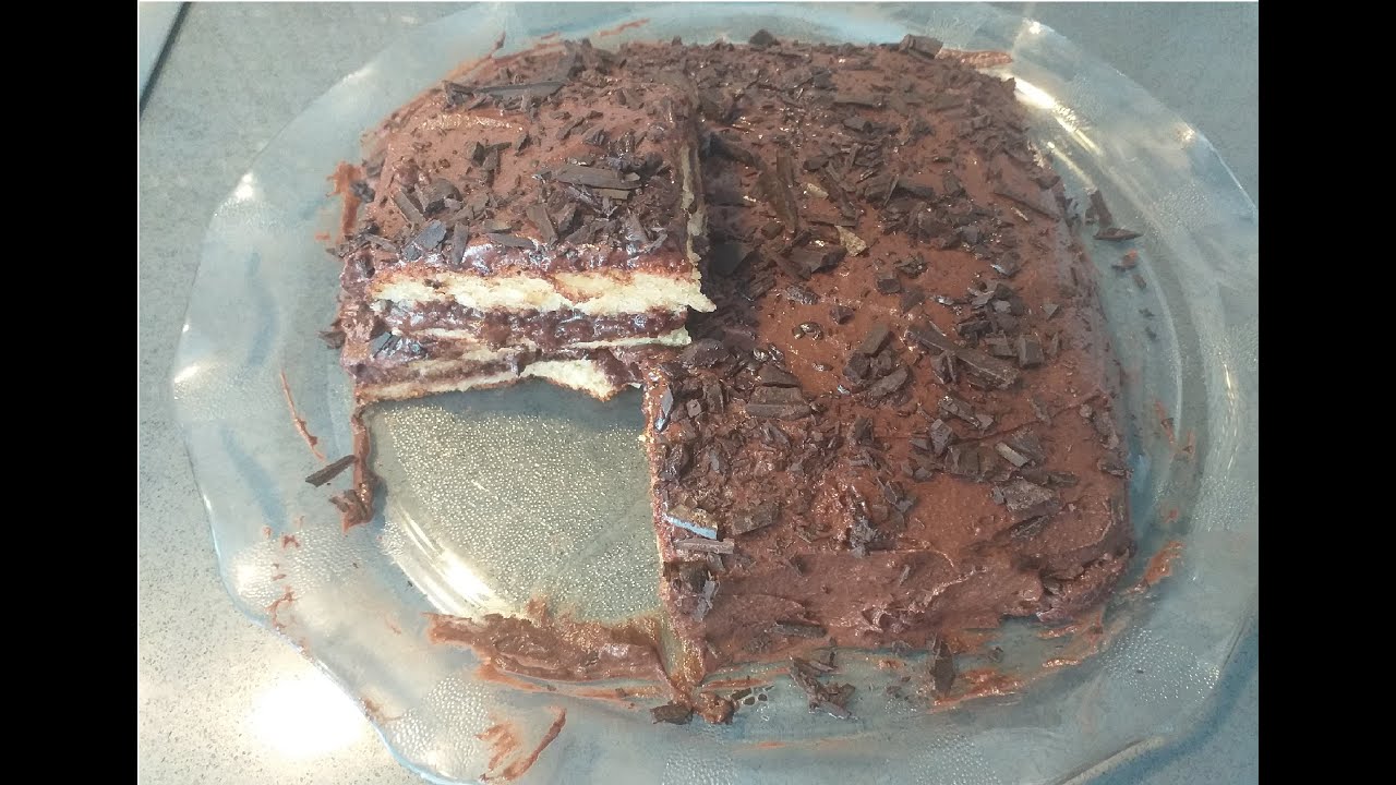 Cake With Chocolate Drops - YouTube
