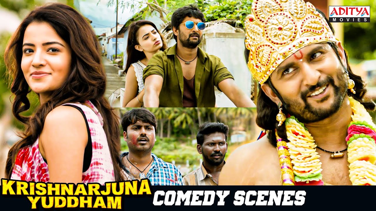 Krishnarjuna Yuddham Movie Comedy Scenes | Nani, Anupama, Rukshar ...