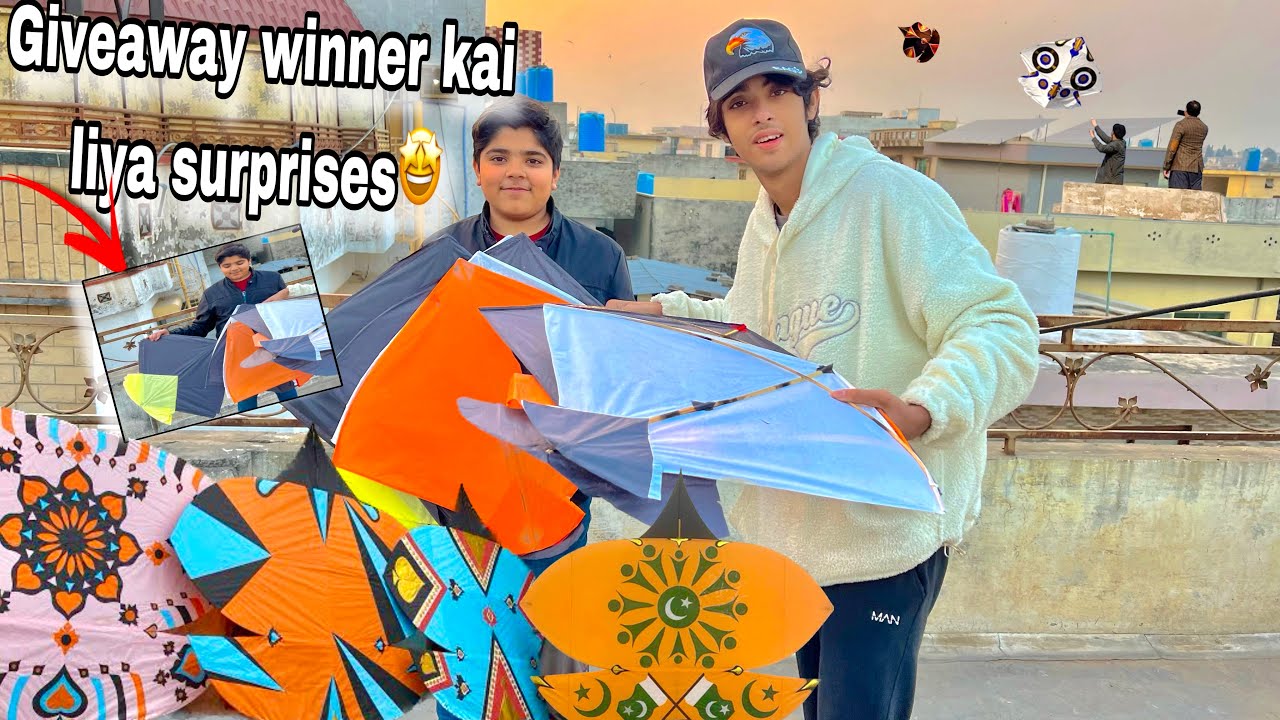 14 githi tukal patang making😱Free kites dai di winner ko😍|Basant 2024 ...