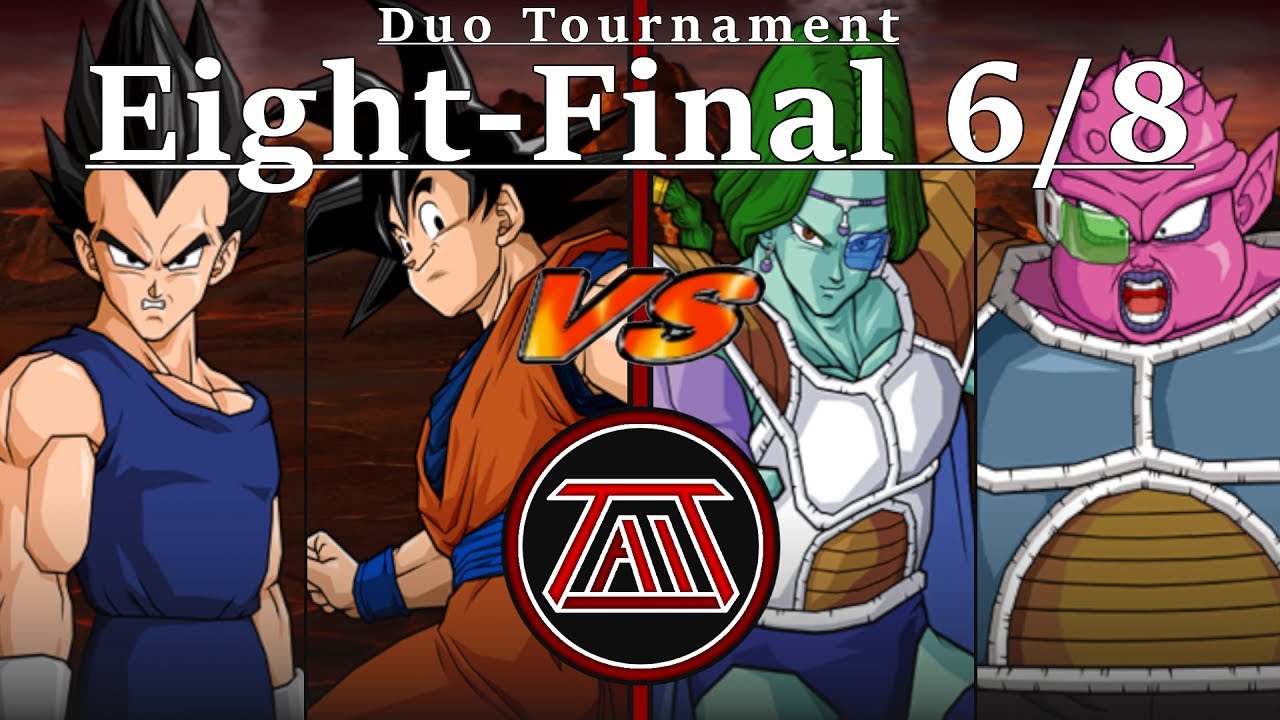 End Goku & Vegeta VS Zabon & Dodoria (DBZ Duo Tournament : Eight-Final ...