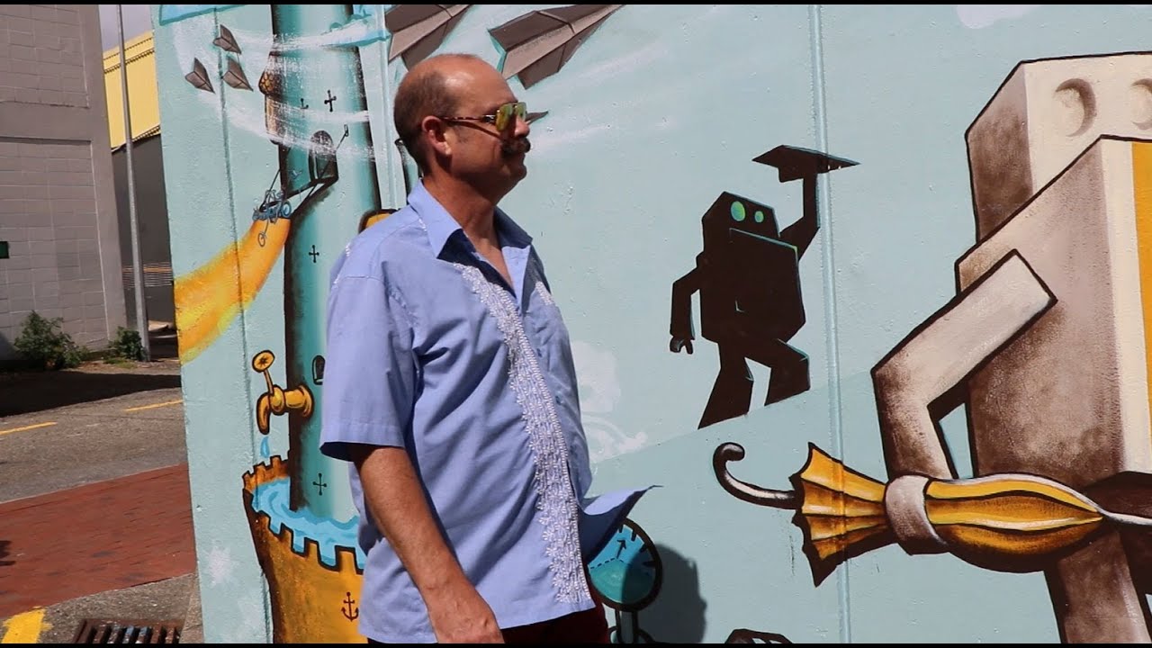 Sam Broad public art - YouTube