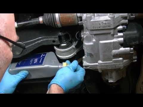 2022 CRV Hybrid Rear Diff Fluid Change - No Pump - YouTube