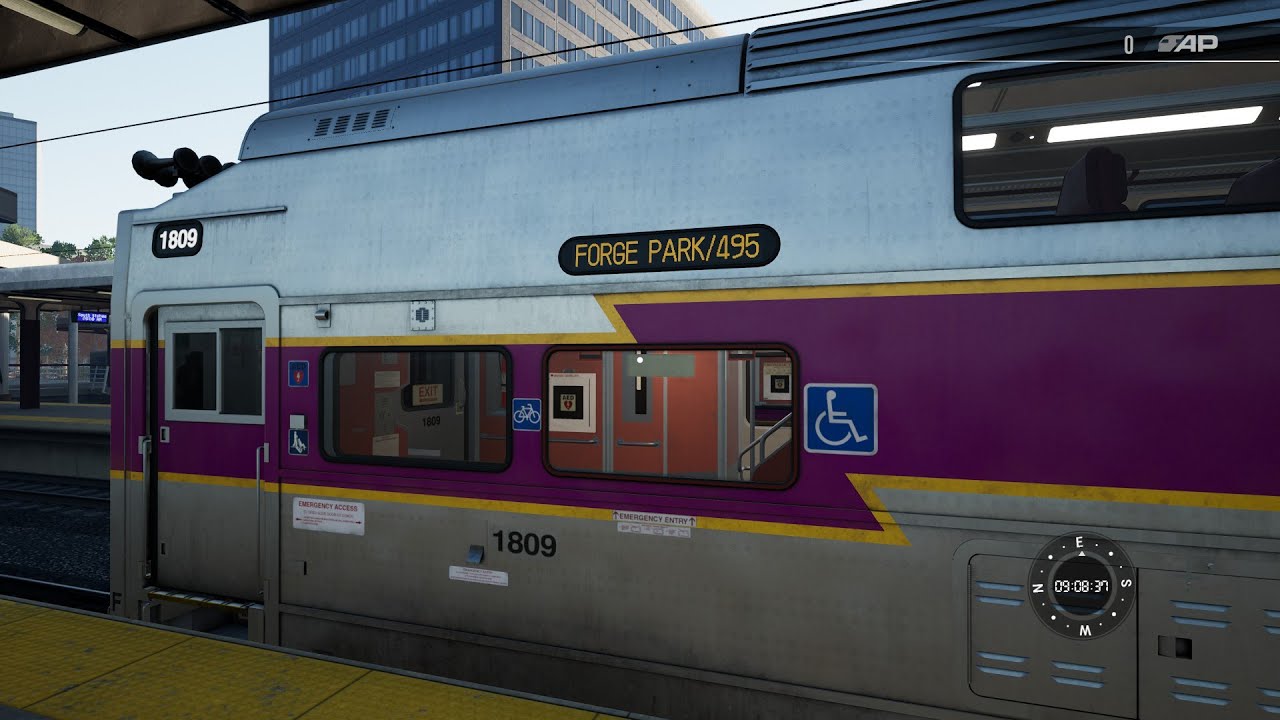 MBTA Commuter Rail (Providence to ???) Train Sim World - YouTube