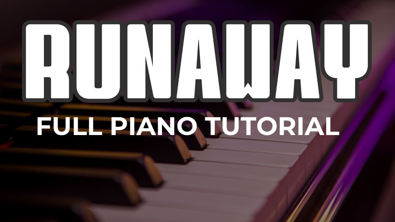 Runaway Piano Tutorial #runaway #kanyewest #pianotutorial - YouTube