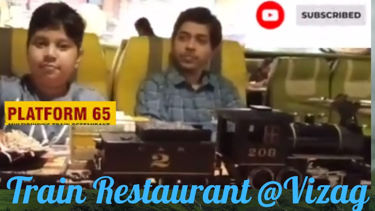 Train Restaurant @Vizag | Platform 65 Restaurant @Visakhapatnam | TOY TRAIN - Train Theme ...