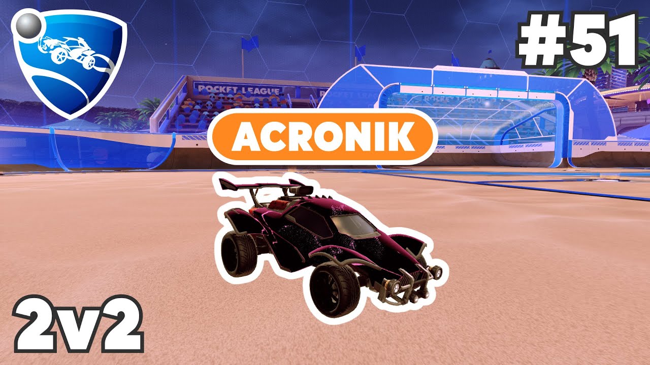 AcroniK Ranked 2v2 PRO Replay #51 - Rocket League Replays - YouTube